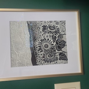 The River Ballet Linocut in Blue,otter Linocut,kingfisher Linocut ...