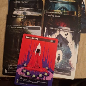 Gruul Signet MTG Proxy Vintage Fantasy Dnd Art Style Custom Proxies ...