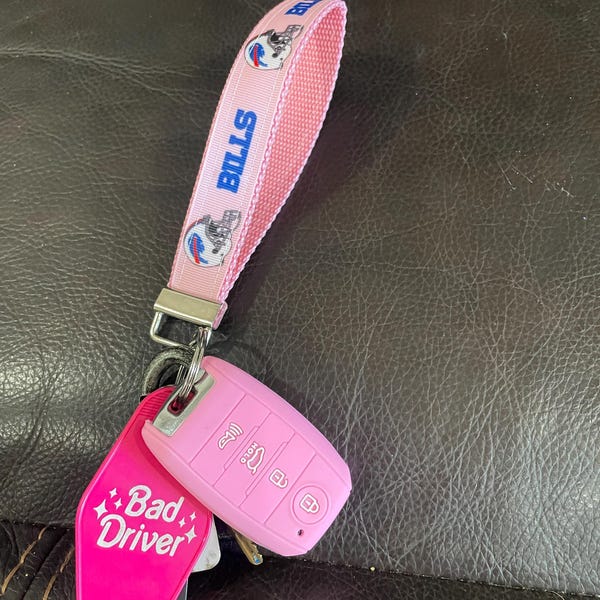 Josh Allen Potato Buffalo Football Fabric Wristlet Key Fob Keychain - Etsy