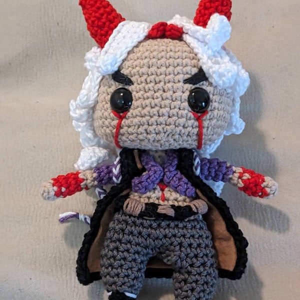 Arataki Itto Amigurumi/crochet Pattern Genshin Impact - Etsy