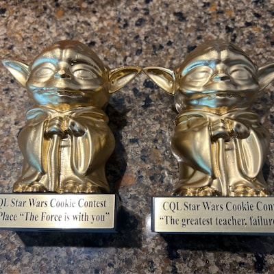 Yoda Trophy - Etsy