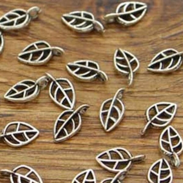 15pcs Pen Charms Quill and Ink Bottle Charms Antique Silver Tone 3D ...