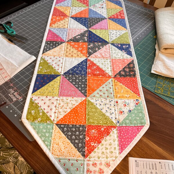 Table Runner Pattern Easy Quilt Patterns PDF Charm Pack Quilt Pattern ...