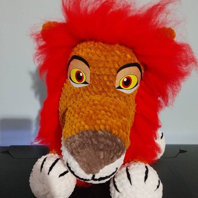 Crochet Pattern for the Lion King Adult Simba Crochet Pattern - Etsy Canada