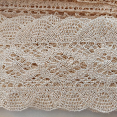 Lace Trims Surprise Bundle French Vintage Lace Kit Scraps Craft ...