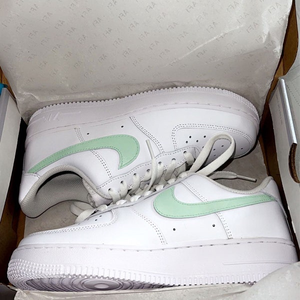 Custom Swoosh AF1, Choose Your Own Color, Handmade, Personalized Air ...