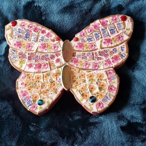 You’re Incredible China Mosaic Butterfly - Etsy