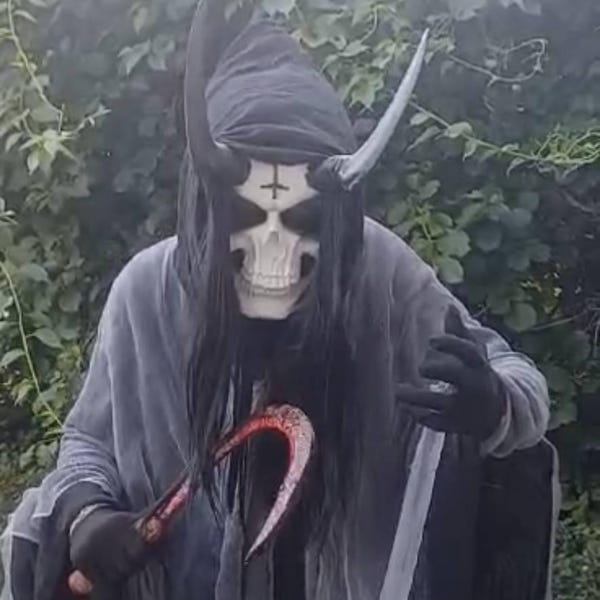 Full Head Skull Mask/helmet With Movable Jaw - Etsy