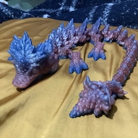 3D Printed Flexi Ball Python Snake - Etsy