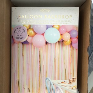 Garden Tea Party Backdrop Fans | Etsy