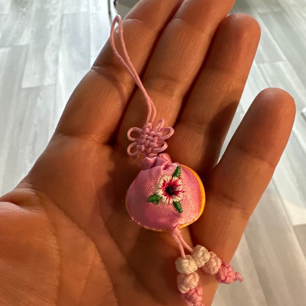 Mini Hanbok Ornament: Korean Traditional Dress Keychain - New Year Gift ...