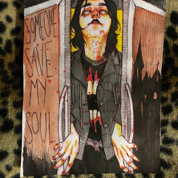 Bullets MCR Painting - Etsy