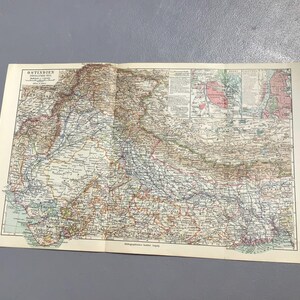 Vintage Map of the United States of North America in 1783 Published by ...