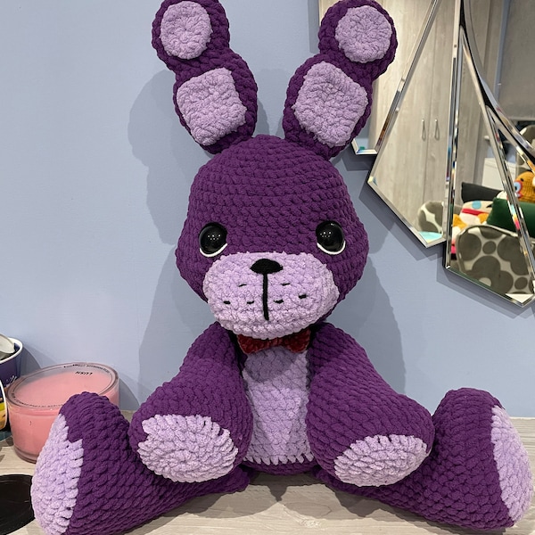 2in1 Big Top Rabid Rabbit Crochet Pattern DIGITAL PDF | Amigurumi ...