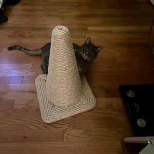 Cone Cat Scratching Post - Etsy