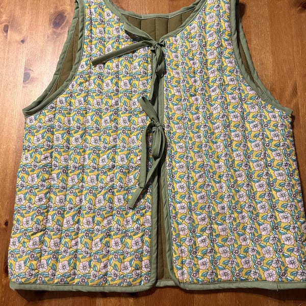 Ruby Vest PDF Sewing Pattern Size Inclusive 0-34 Beginner Friendly ...