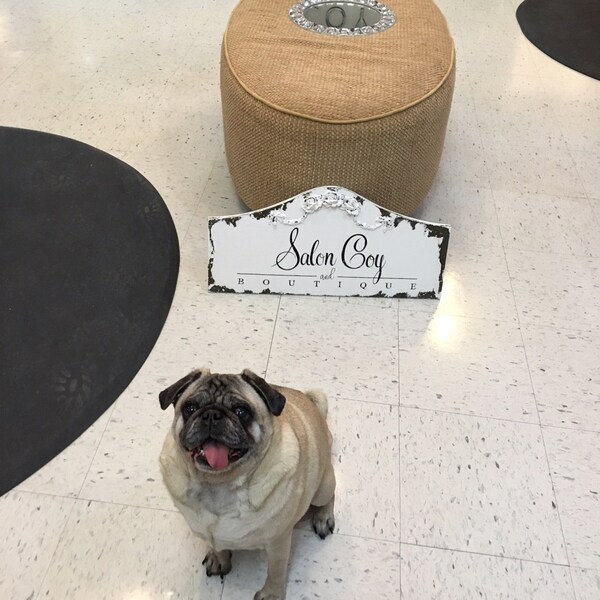 Shabby Chic BUSINESS SIGN | Custom Business Name Sign With Roses ...