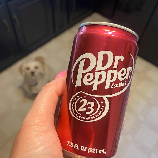 Dr. Pepper 7.5 Oz or Dr. Pepper 12 Oz Scented Soy Candle From Recycled ...