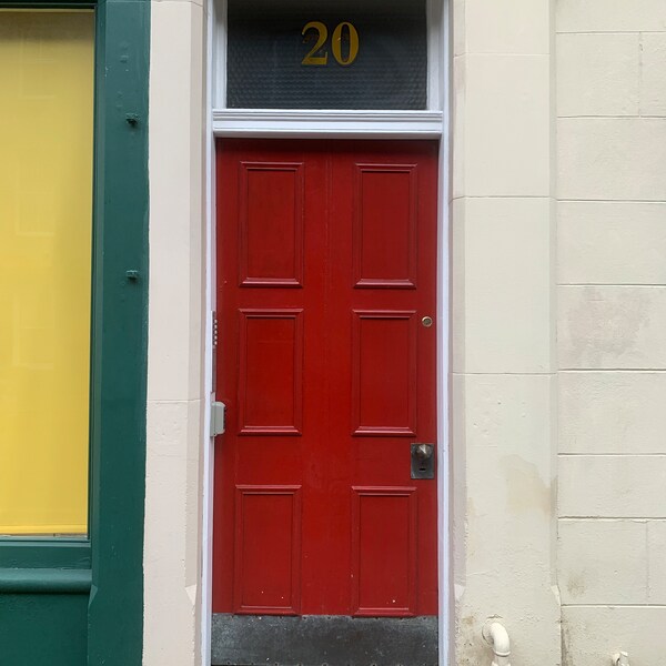 Transom Fanlight Window Front Door Numbers , Victorian Period ...