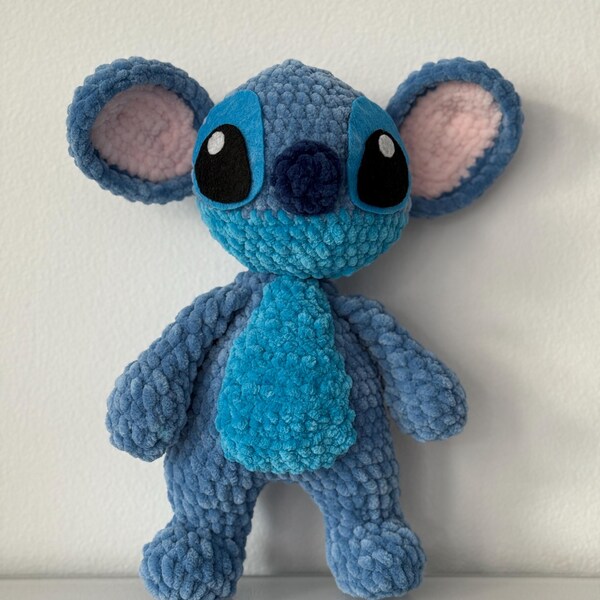 Crochet Blue Alien Pattern, Koala Crochet , Plush Toy, English and ...