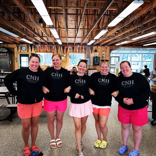 Custom College Floral Embroidered Sweatshirt, Crewneck University ...