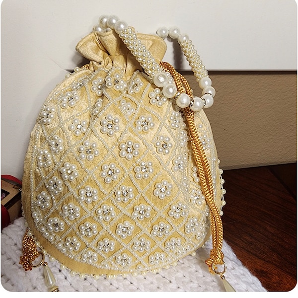 Silver Formal Clutch Crystal Evening Bag Bridal Gift Silver Beaded ...