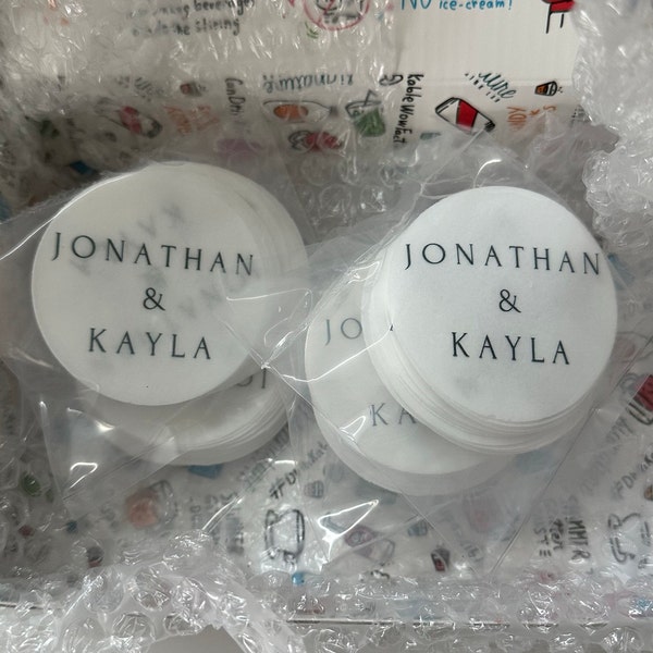 Edible Drinkable Image Photo Logo Drinks Toppers 2 Dozen 24 per Set ...