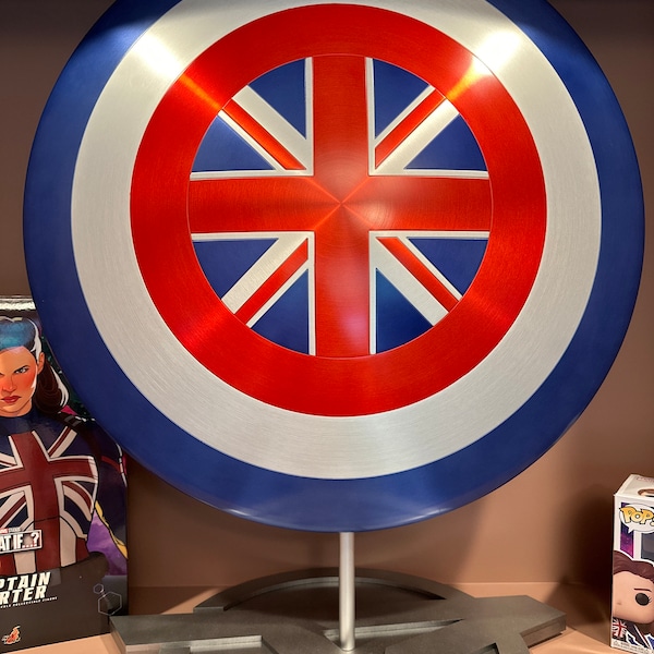 Captain America Shield Stand - Avengers Display Stand - Etsy