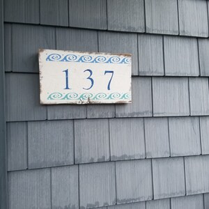 Beach Address Sign, Palm Tree Address Sign, Custom Wood Address Sign ...