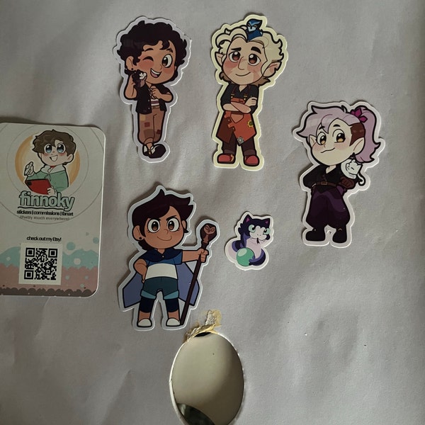 Epilogue Hexsquad Stickers — the Owl House Finale / SPOILERS - Etsy
