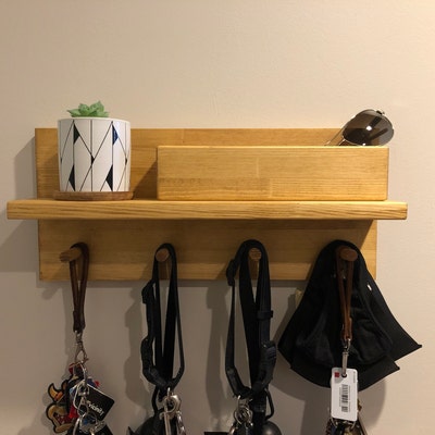 Wooden Peg Coat Rack, Entryway Organization - Etsy