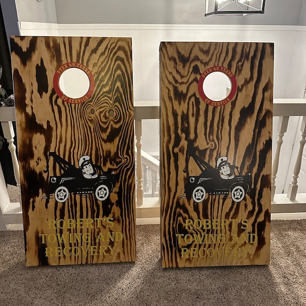 CUSTOM Cornhole Board Decals - Etsy