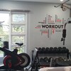 Workout Vinyl Gym Wall Decal, Inspirational Words, Gym Decal, Fitness ...