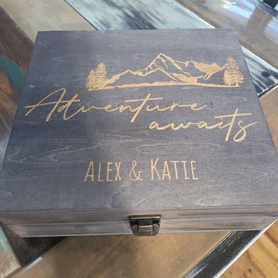 Keepsake Box, Adventure, World Map Box, Travel, Decorative ...