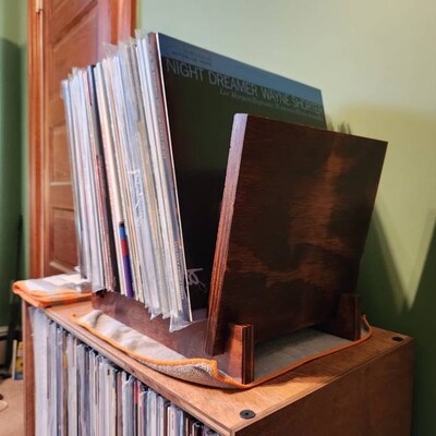 Vinyl Record Flip Rack Storage Display - Etsy