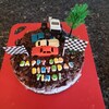 Monster Truck Cake Kit / Big Truck Crushing Cars Birthday / DIY Easy ...