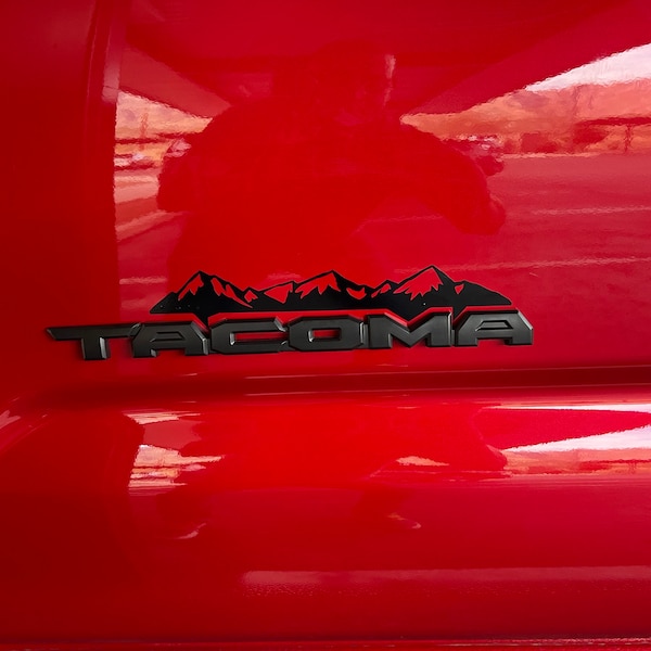 3rd Gen Tacoma Mountain Decal, Toyota Mountain Decal, Tacoma Mountain ...