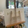 Perspex Wedding Welcome Sign Frosted Acrylic-frosted Perspex Welcome to ...