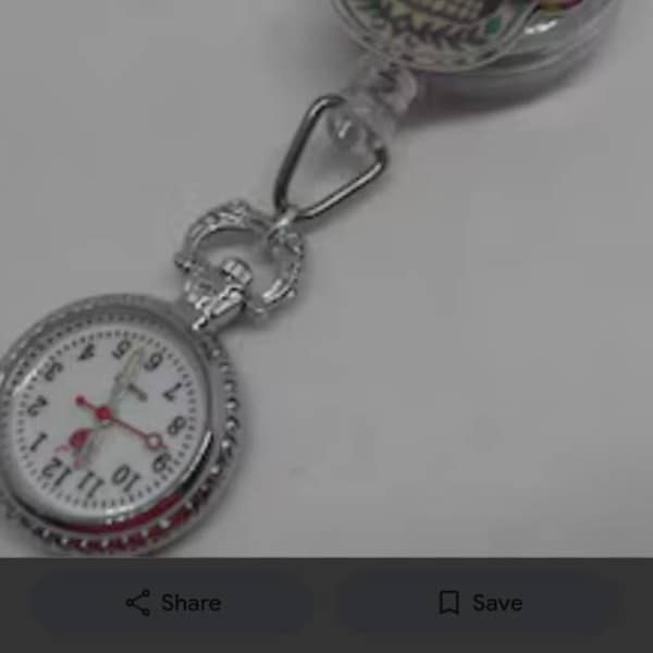 Cute Ladybird Bag Charm Fobwatch With Ladybird Beads - Etsy