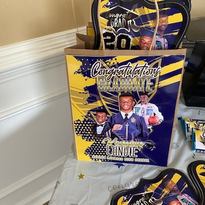 GRADUATION Chip Bag Trunk Party Bags Grad Chipbags Custom Chip Bag ...