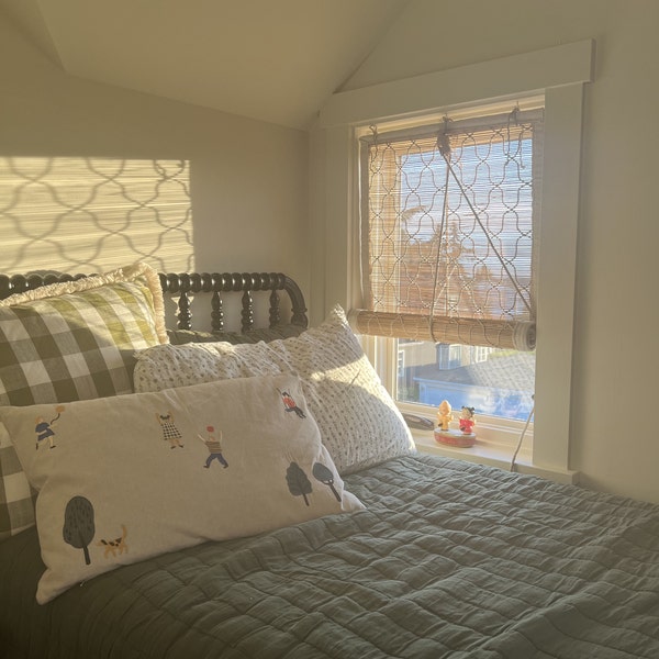 Standard Handmade Bamboo Chick Window Closer Curtains for Balcony ...