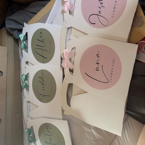 Personalised Wedding PIZZA Box | BLUE CHECKERBOARD | Takeaway Buffet ...