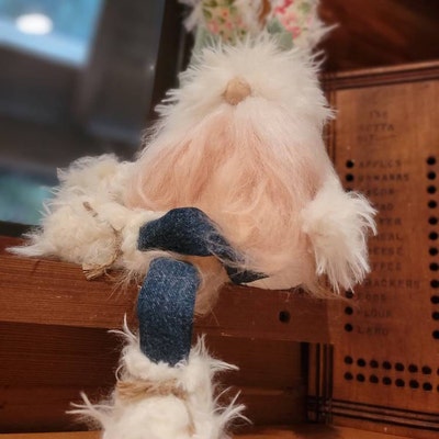 Farmhouse Bunny Gnome Rabbit Gnome Black and White Decor - Etsy