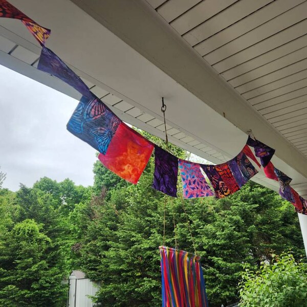 Fairy Light Joyful Flags choose a Style and Message Seller Light up ...