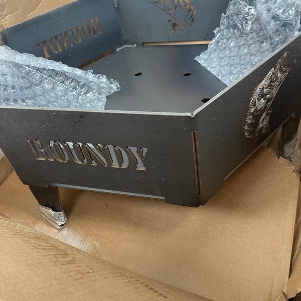 Personalized/custom Fire Pit That Will Last!!! Heavy Duty and Long ...