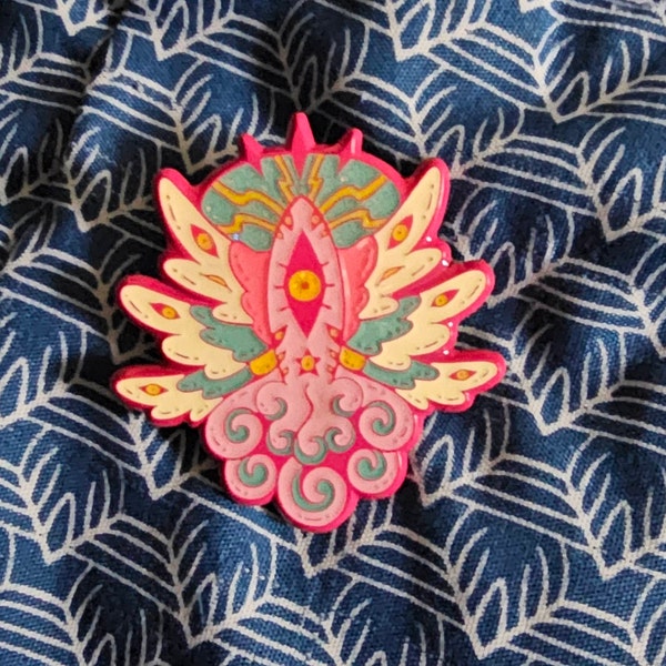 Demisexual Zburator Pride Flag Heraldry Enamel Pin - Etsy