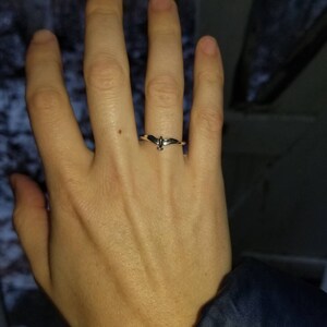 Bird Ring, Sterling Silver, Seagull, Stacking Ring, Nature Inspired ...