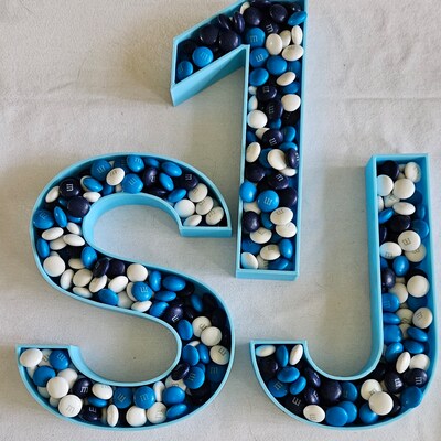 Custom Fillable Number Box for Treats, Snacks, Candy, Charcuterie ...