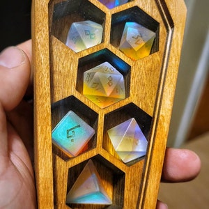 Dice Vault Moon Phase Dice Box Celestial Tabletop Gaming TTRPG RPG ...