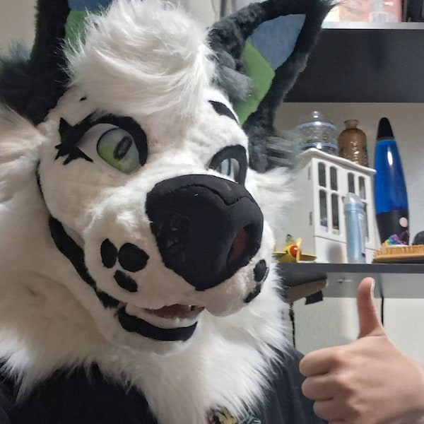 Wickerbeast 3D Printed Fursuit Head Base - Etsy